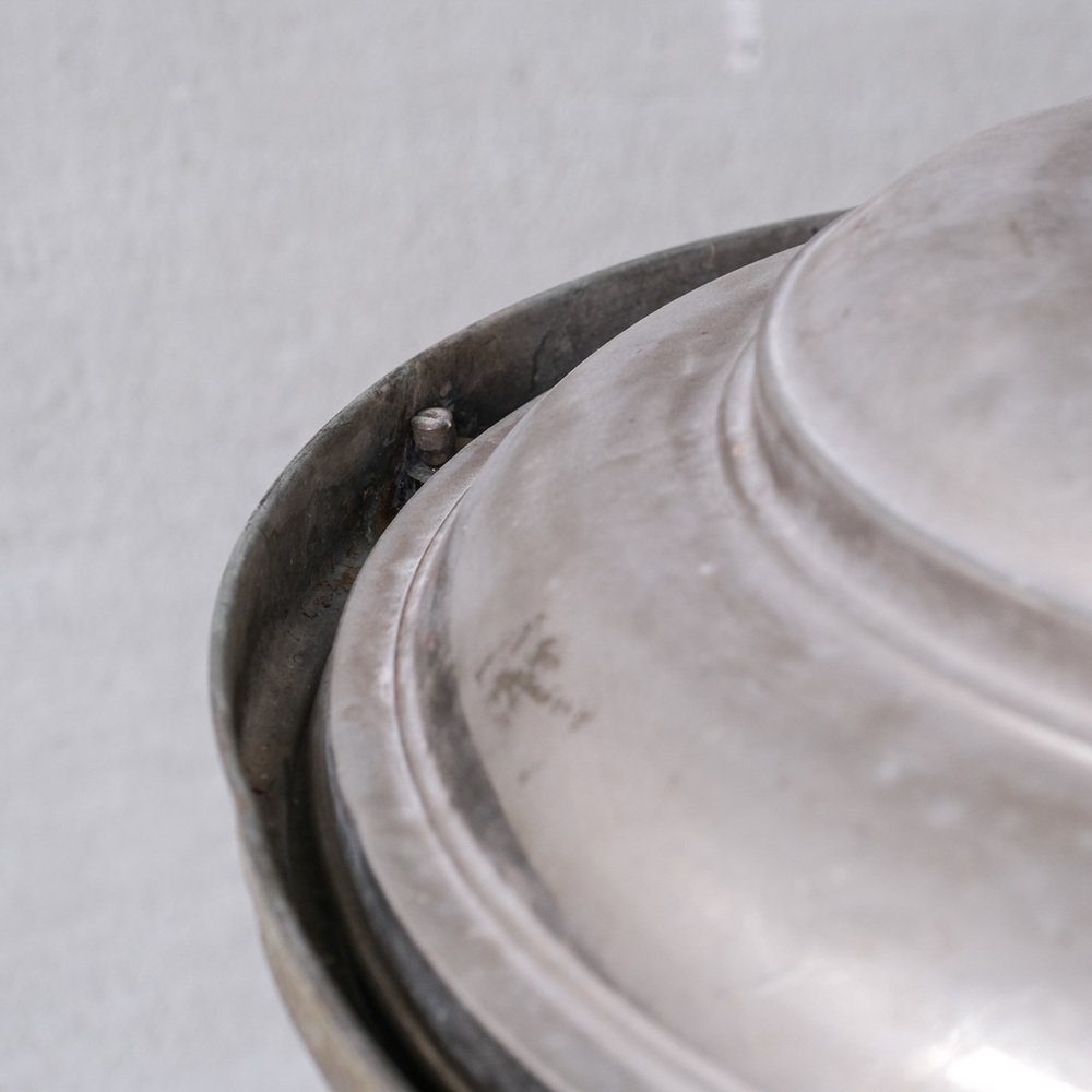 French Mirrored Reflector Pendant Light, 1920s for sale at Pamono