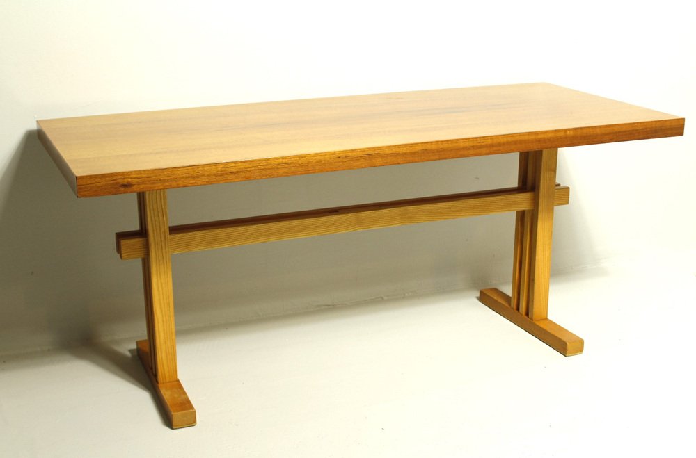 Shedua Wood Coffee Table Model Horizon, 1970s for sale at Pamono