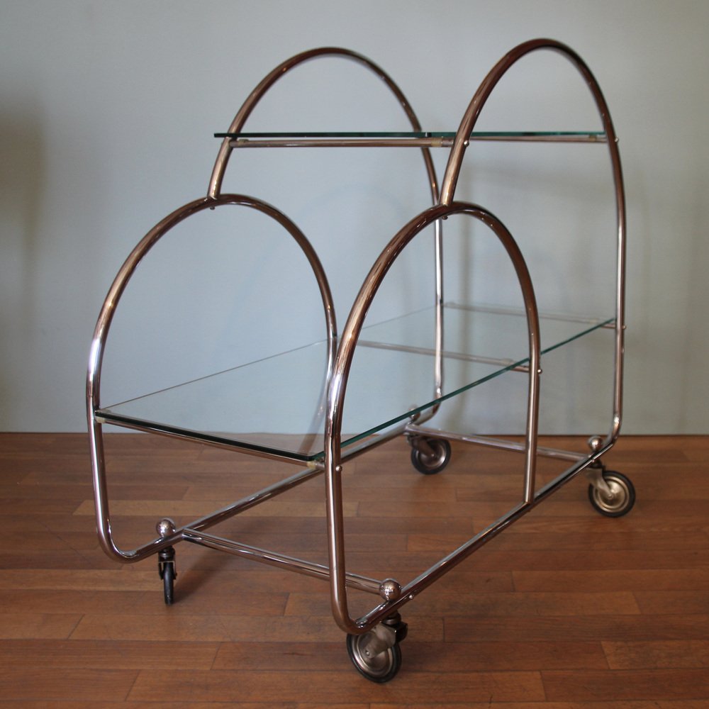 Art Deco Bauhaus German Trolley, 1930s for sale at Pamono