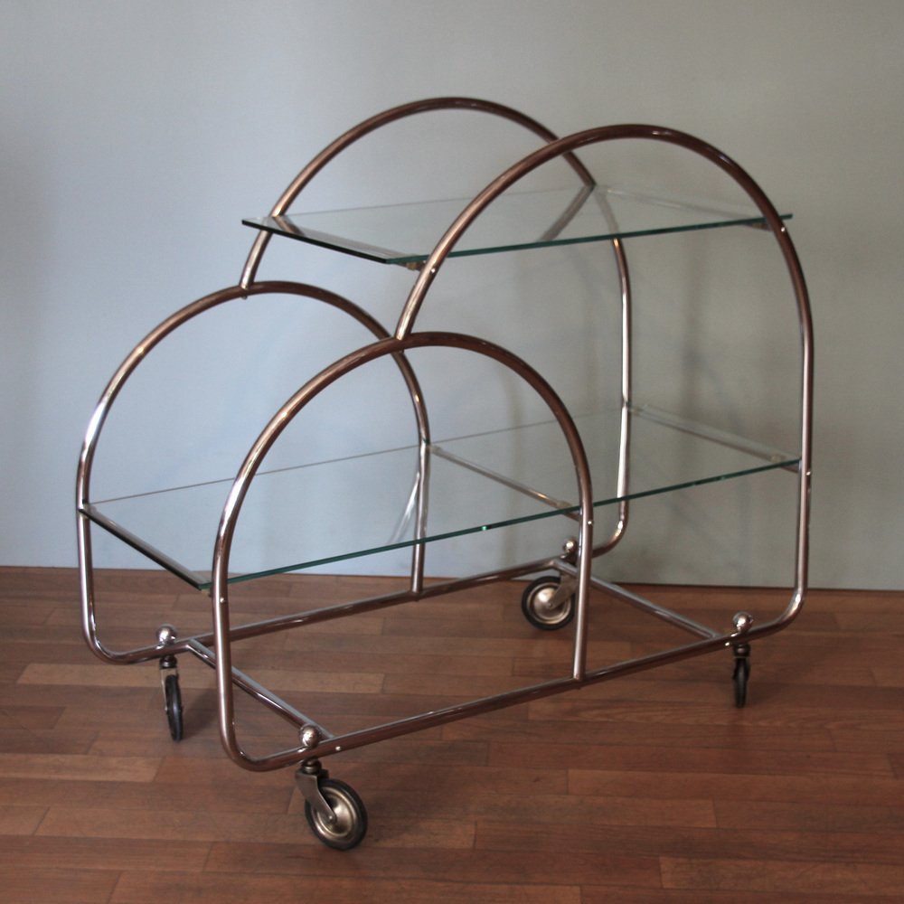 Art Deco Bauhaus German Trolley, 1930s for sale at Pamono