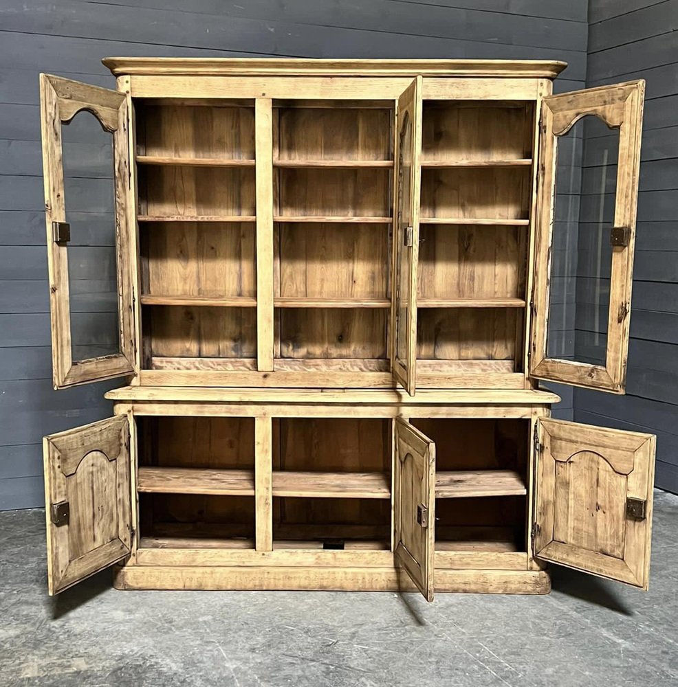 French Oak Bookcase Cabinet, 1925 for sale at Pamono