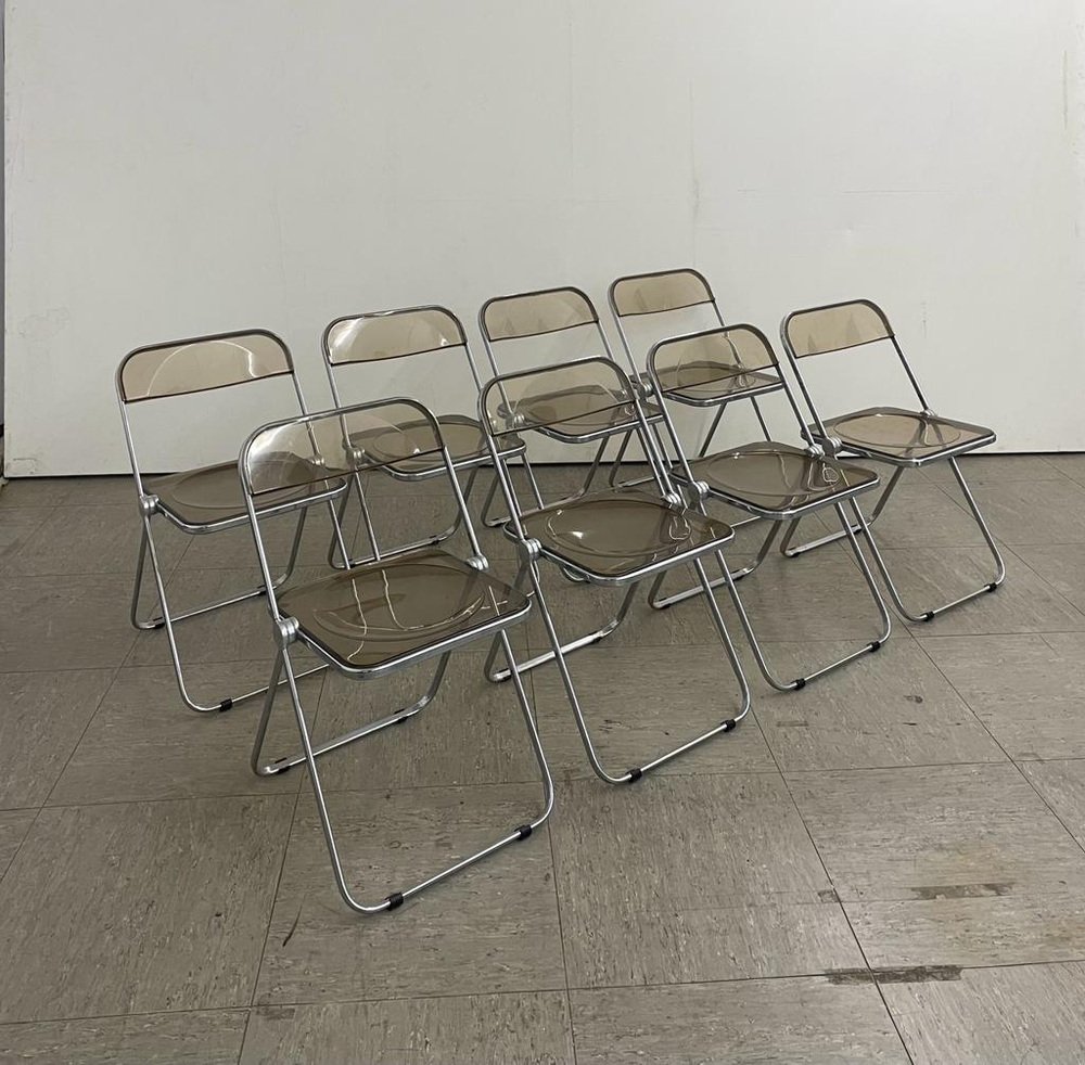 Mid-Century Folder Model Plaia by Giancarlo Piretti, Italy, 1970s, Set ...