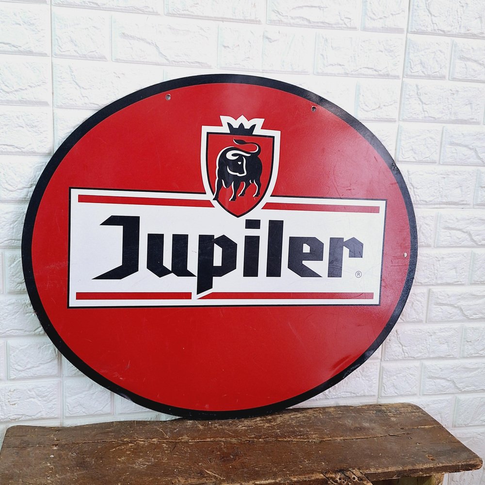 Double Sided Jupiler Bar Sign, Belgium, 1990s for sale at Pamono