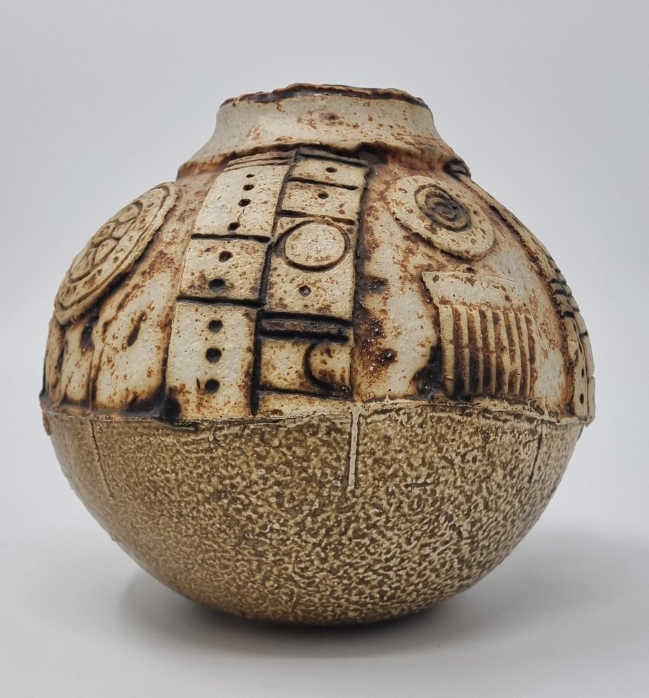 Studio Pottery Vase by Bernard Rooke, 1960s for sale at Pamono