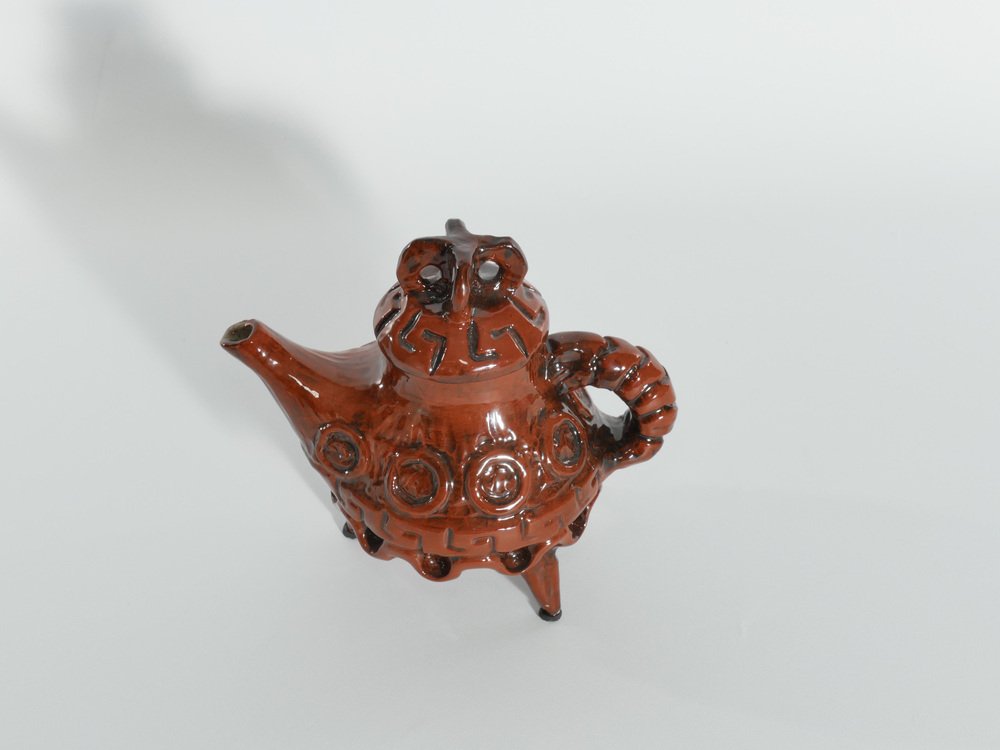 Vintage Playful Teapot with Crab-Like Features by Allan Hellman, Sweden ...