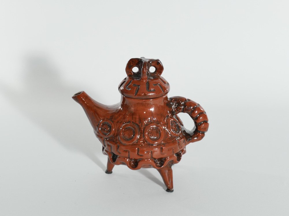 Vintage Playful Teapot with Crab-Like Features by Allan Hellman, Sweden ...
