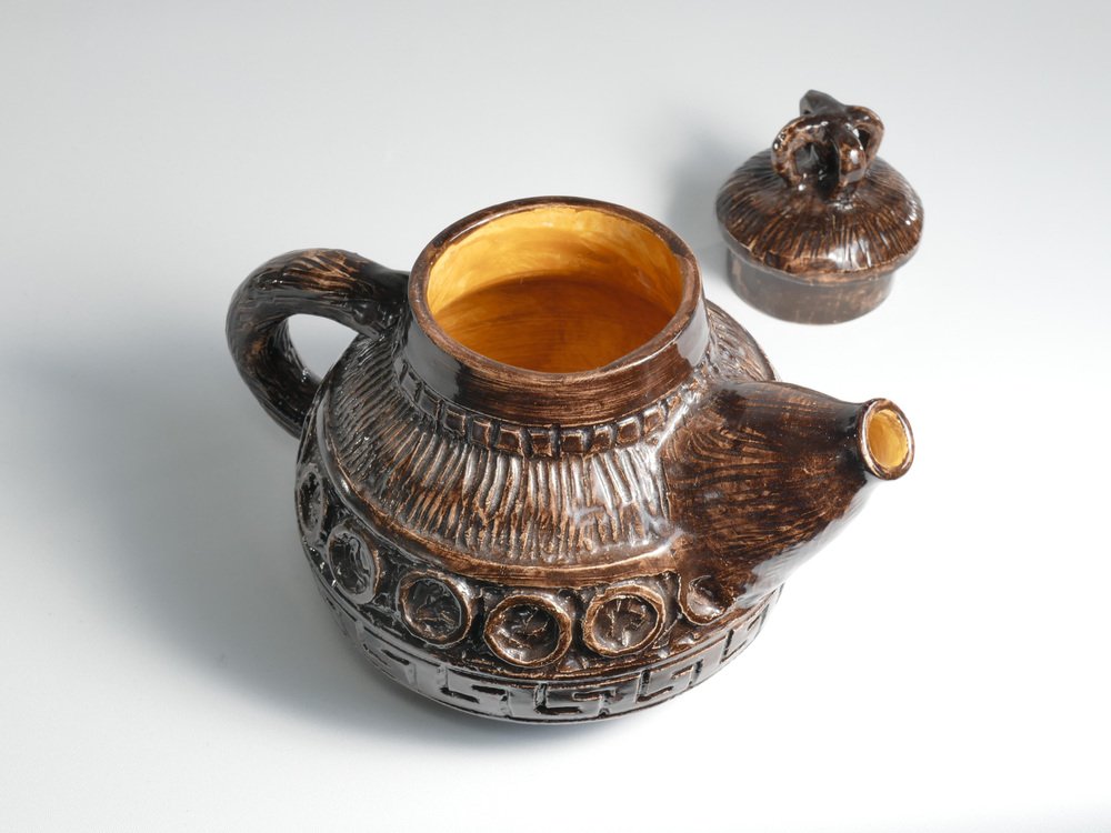 Vintage Playful Teapot by Allan Hellman, Sweden, 1967 for sale at Pamono