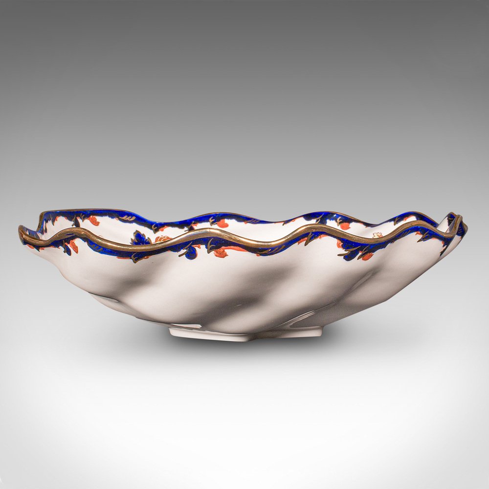 Large Vintage English Shell Shaped Ceramic Fruit Bowl, 1970s for sale ...
