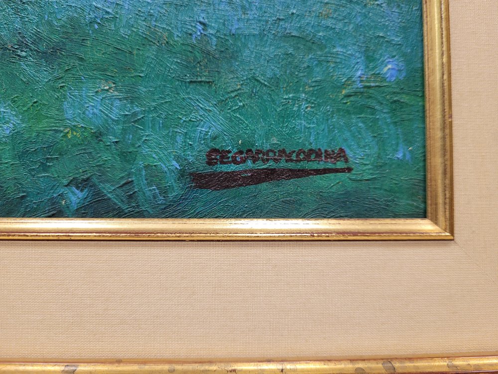 Damián Segarra Codina, Landscape, 20th Century, Oil on Canvas, Framed ...