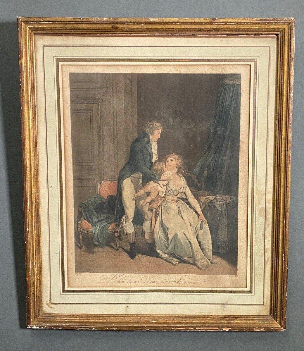 Boilly Vidal Bonnefoy, Romantic Scenes, Engravings, 19th Century ...
