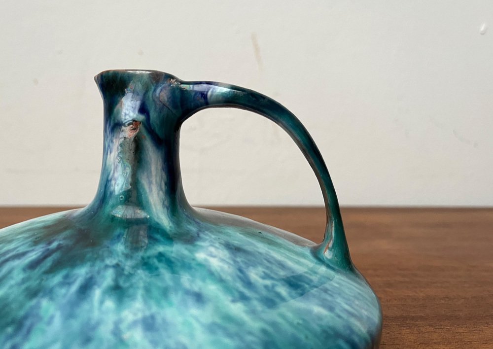 Mid-Century German Studio Pottery Carafe Vase by Ingeborg Langelotz for ...