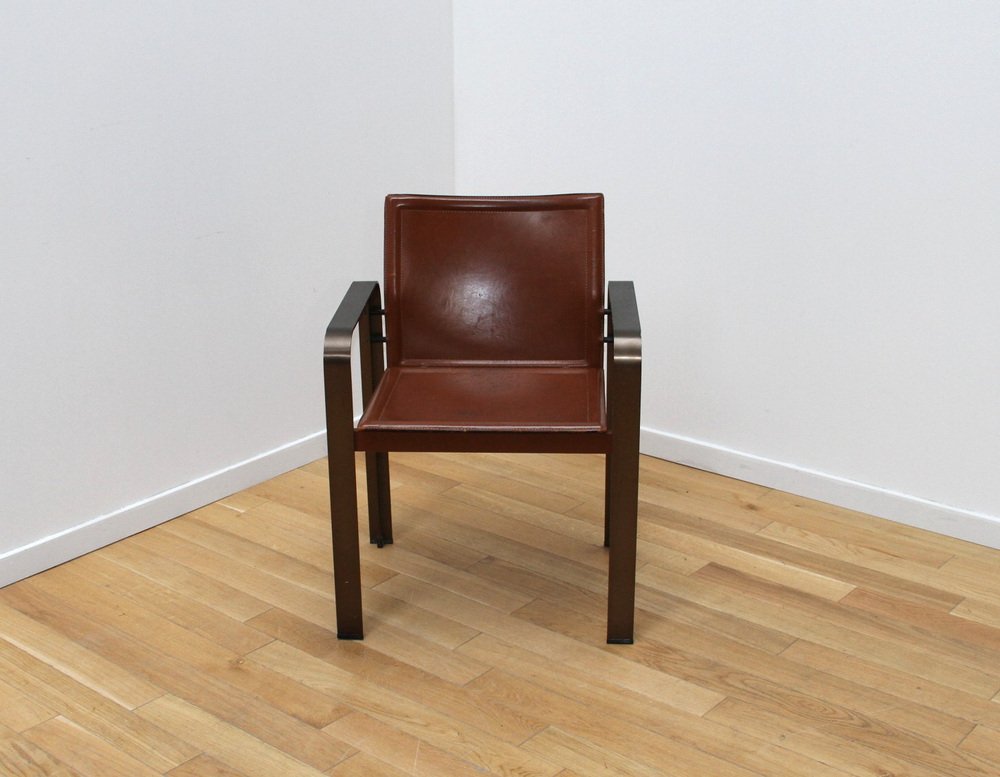 Armchairs by Matteo Grassi, 1980s, Set of 4 for sale at Pamono