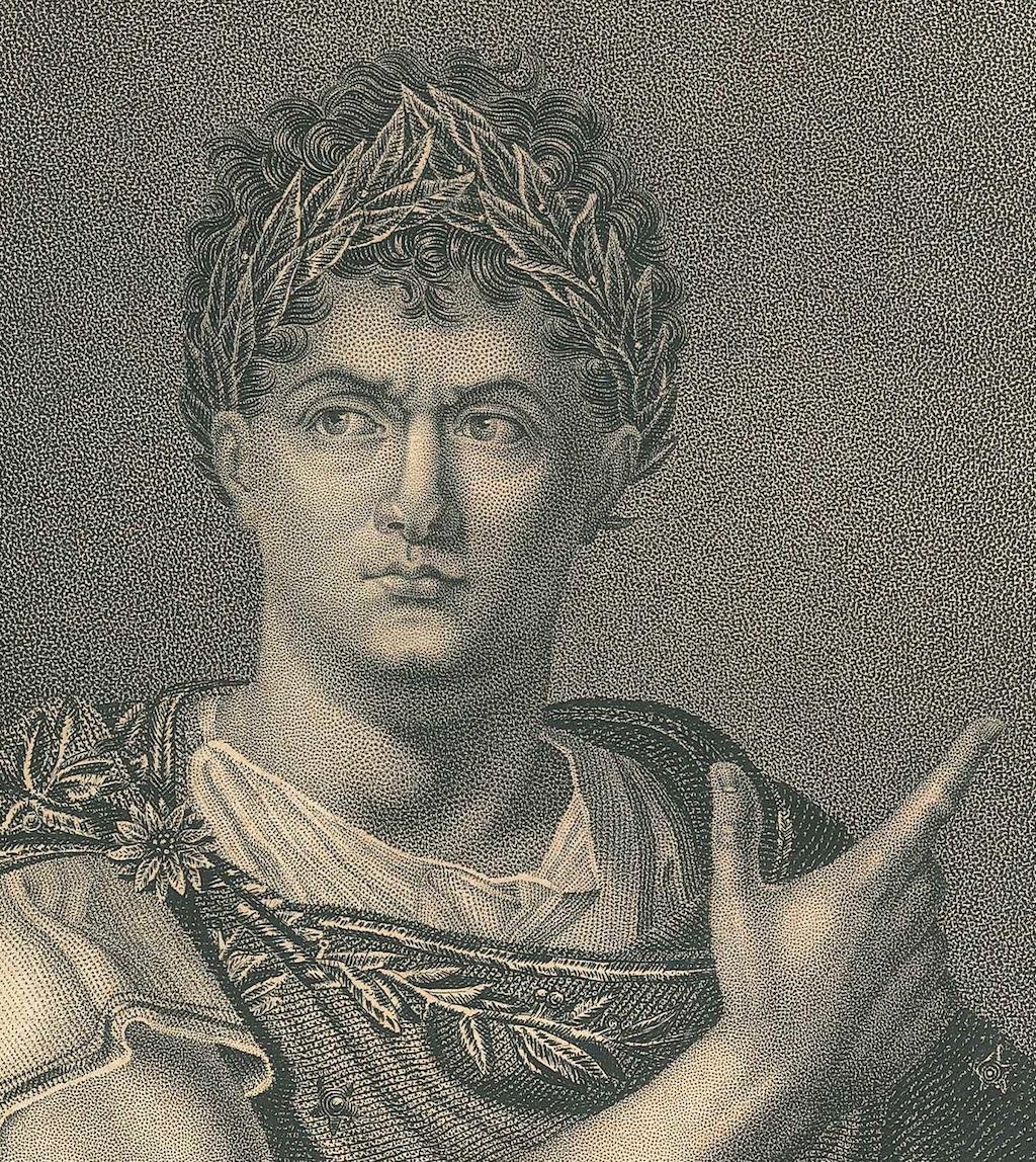 Unknown, Julius Caesar, Etching on Cardboard, 18th Century for sale at ...