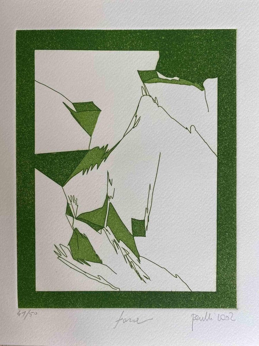 Achille Perilli, Mottetti, Etching, 2002 for sale at Pamono