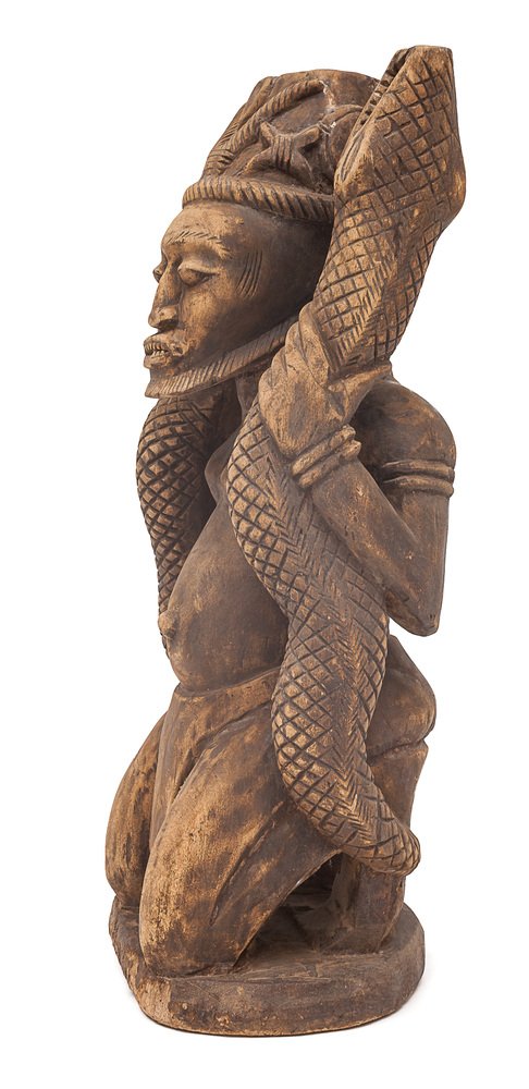 Dogon Artist, Healer Statue, 1950s, Wood for sale at Pamono