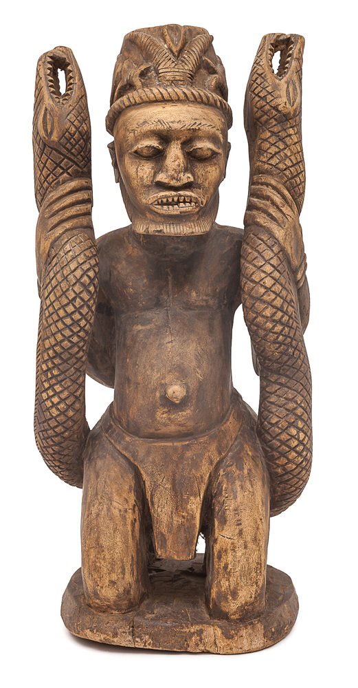 Dogon Artist, Healer Statue, 1950s, Wood for sale at Pamono