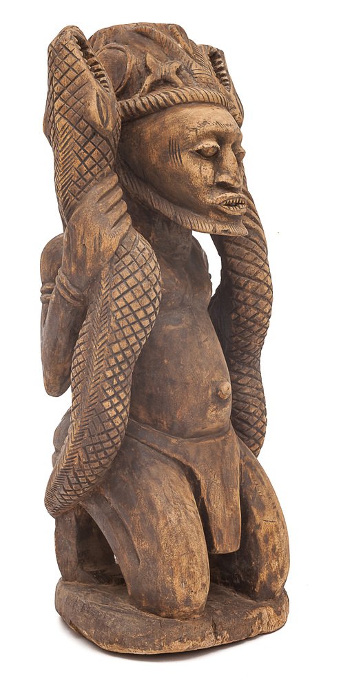 Dogon Artist, Healer Statue, 1950s, Wood for sale at Pamono