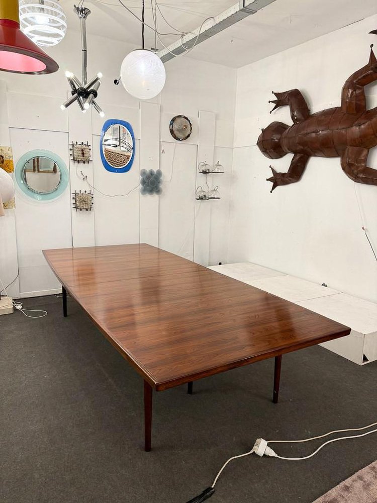 Large Mid-Century Scandinavian Table attributed to Arne Vodder, Denmark ...