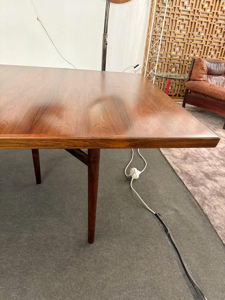 Large Mid-Century Scandinavian Table attributed to Arne Vodder, Denmark ...