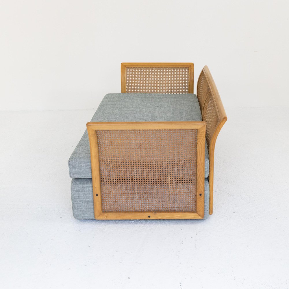 Vienna Straw and Ash Sofa, 1960s for sale at Pamono