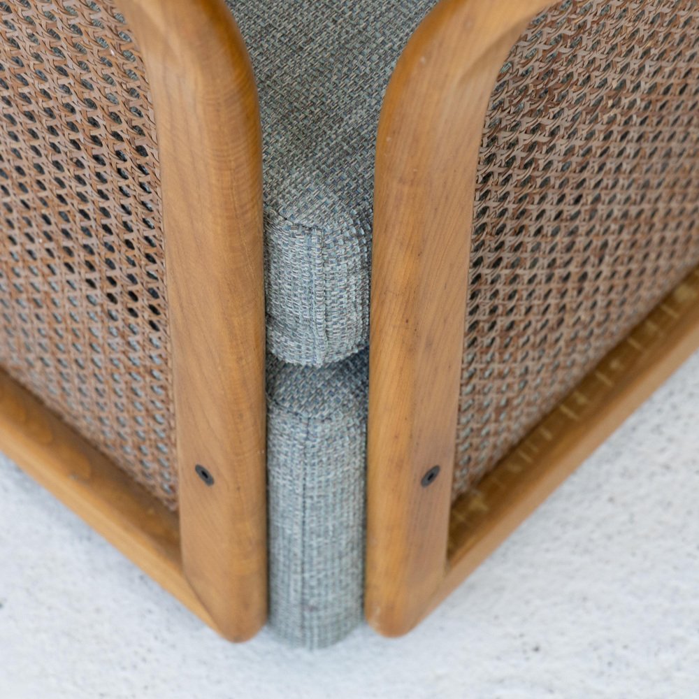 Vienna Straw and Ash Sofa, 1960s for sale at Pamono