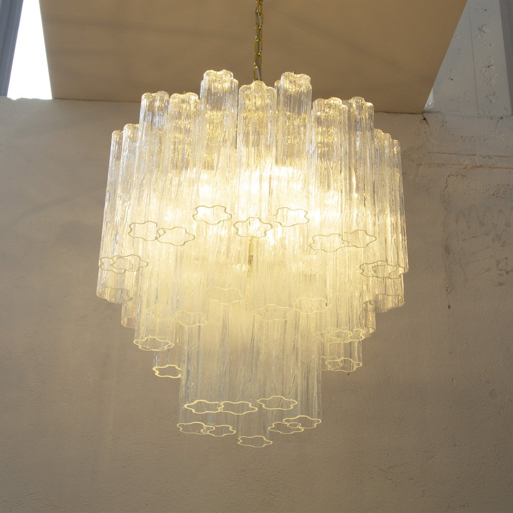 Murano Glass Trunks Ceiling Chandelier, 1980s for sale at Pamono