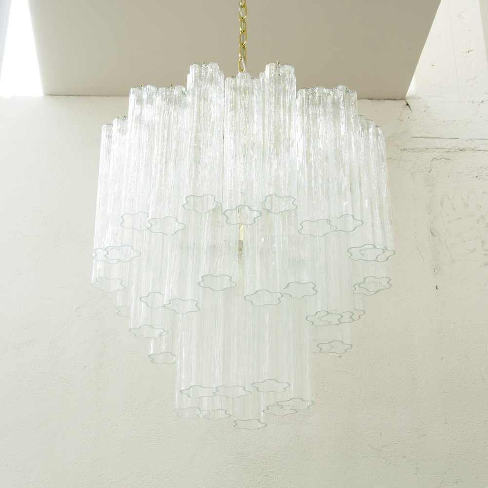 Murano Glass Trunks Ceiling Chandelier, 1980s for sale at Pamono