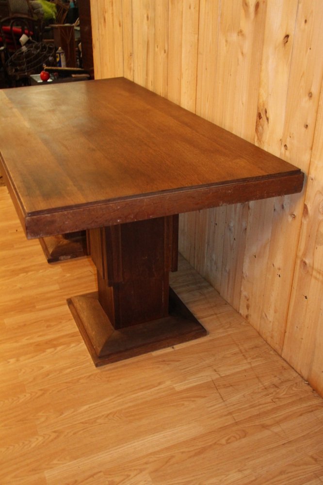 Brutalist Table by Charles Dudouyt, 1950s for sale at Pamono