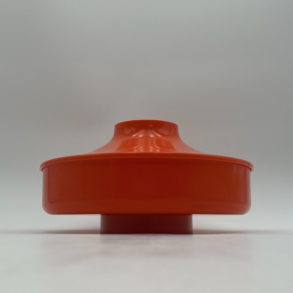 Space Age Ufo Orange Plastic Jar by Luigi Massoni for Guzzini, 1960s ...