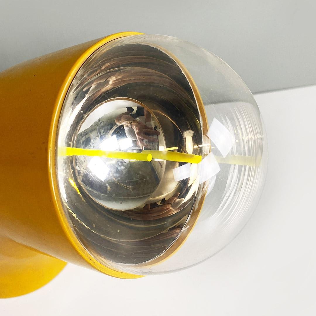 Italian Modern Kinetic Sculpture in Yellow Plastic by Franco Costalonga ...