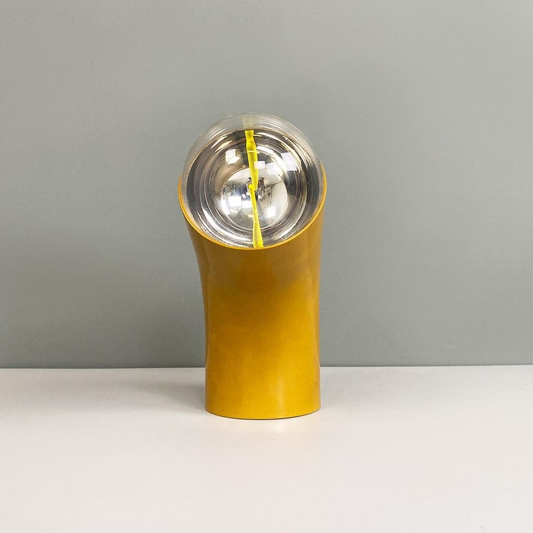 Italian Modern Kinetic Sculpture in Yellow Plastic by Franco Costalonga ...