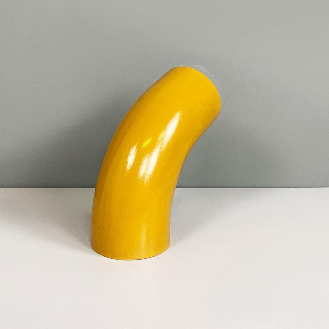 Italian Modern Kinetic Sculpture in Yellow Plastic by Franco Costalonga ...
