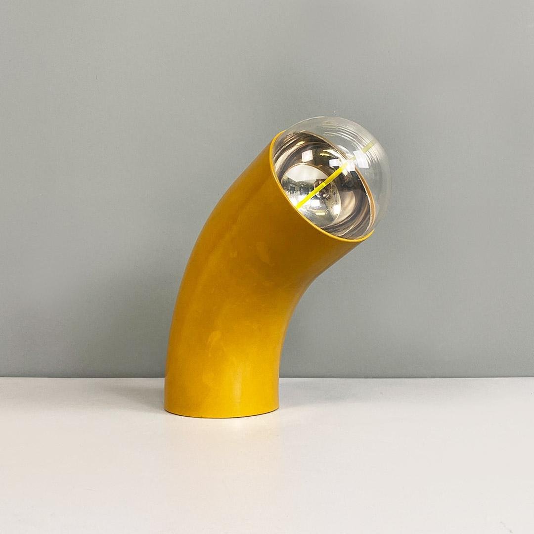 Italian Modern Kinetic Sculpture in Yellow Plastic by Franco Costalonga ...