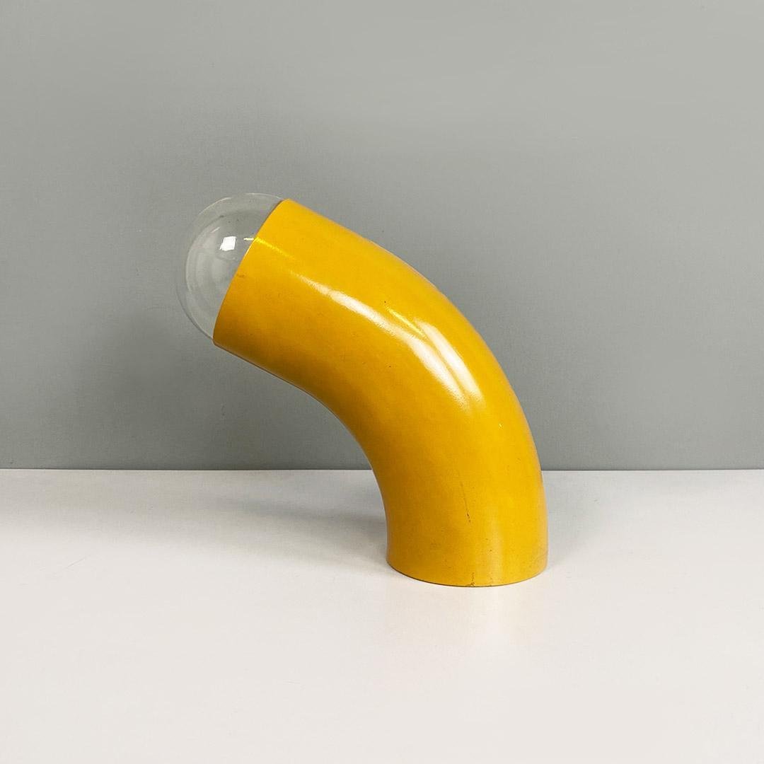 Italian Modern Kinetic Sculpture in Yellow Plastic by Franco Costalonga ...
