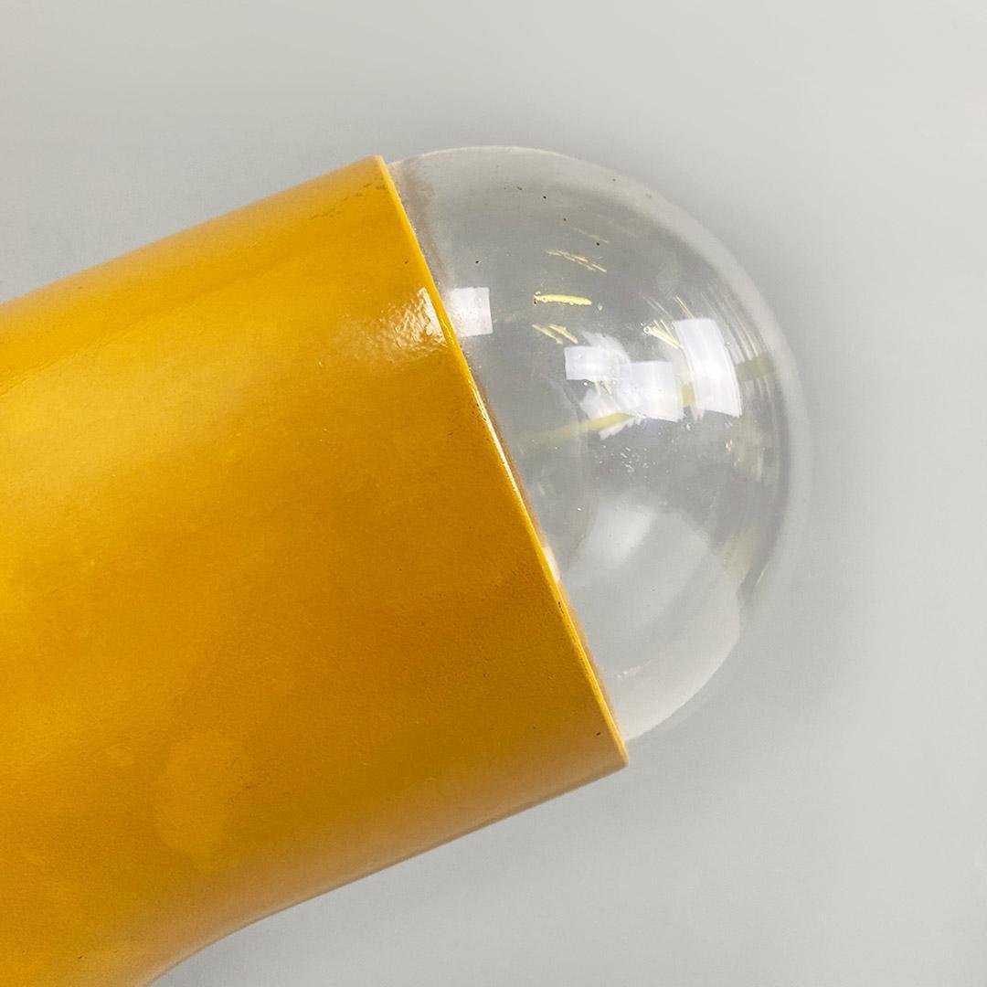 Italian Modern Kinetic Sculpture in Yellow Plastic by Franco Costalonga ...