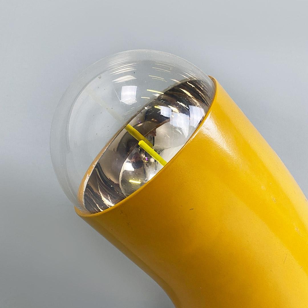 Italian Modern Kinetic Sculpture in Yellow Plastic by Franco Costalonga ...