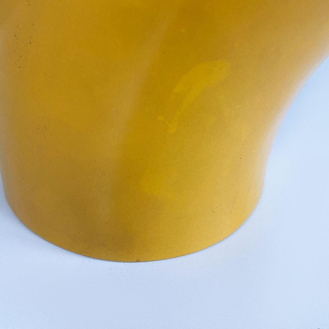 Italian Modern Kinetic Sculpture in Yellow Plastic by Franco Costalonga ...