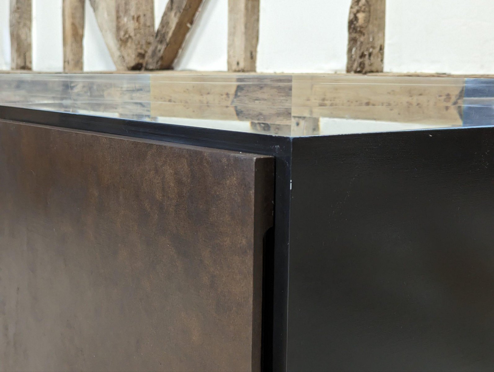 Acrylic Design Texture Cupboard for sale at Pamono