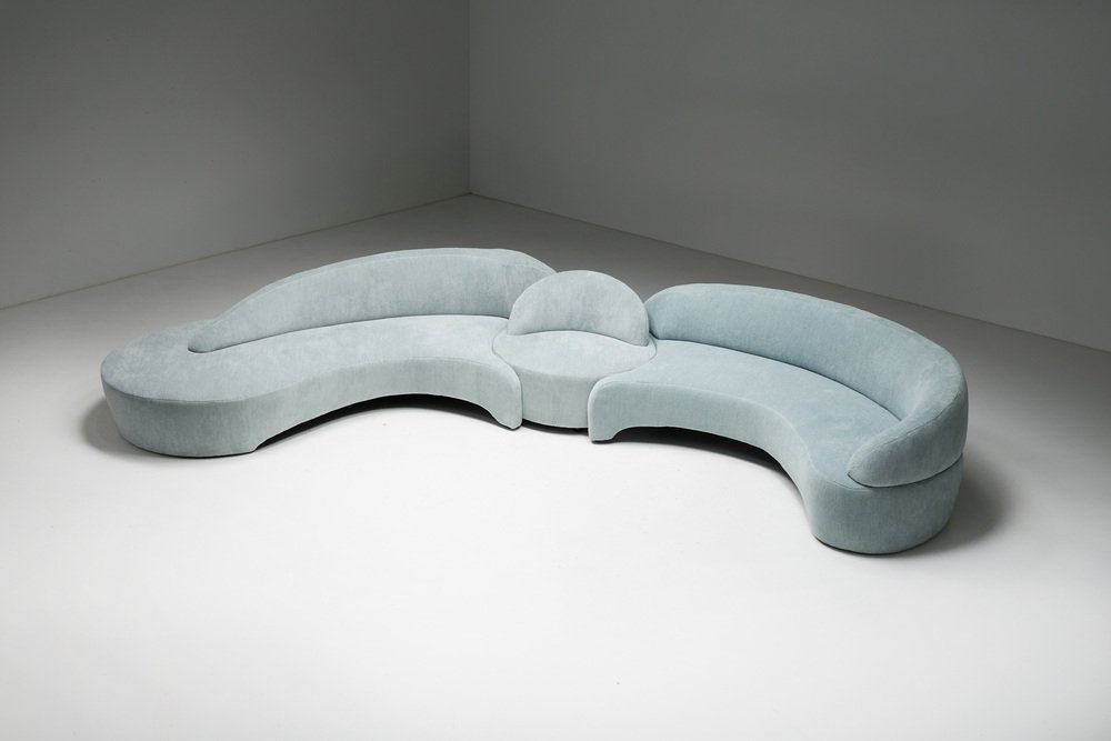 Modular Sofa by Vladimir Kagan for Roche Bobois, France, 2003, Set of 3 ...