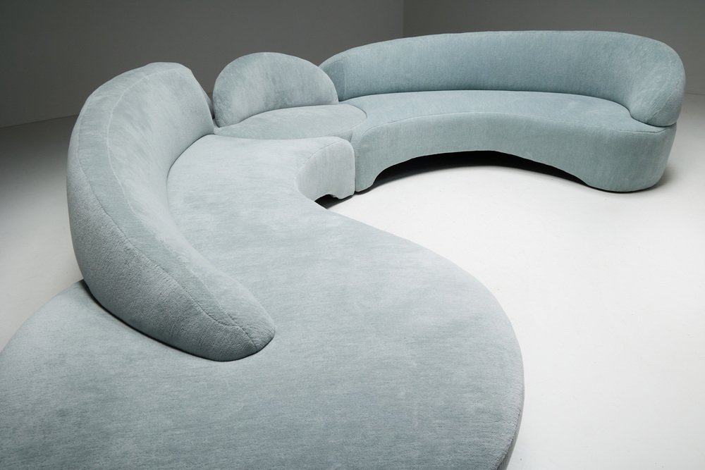 Modular Sofa by Vladimir Kagan for Roche Bobois, France, 2003, Set of 3 ...