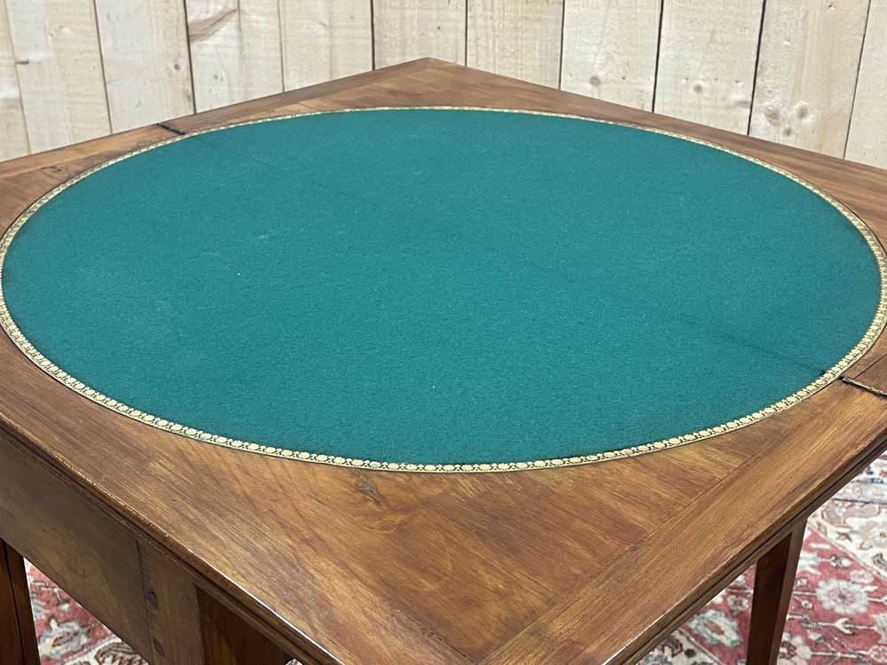 19th Century Cherry Game Table for sale at Pamono