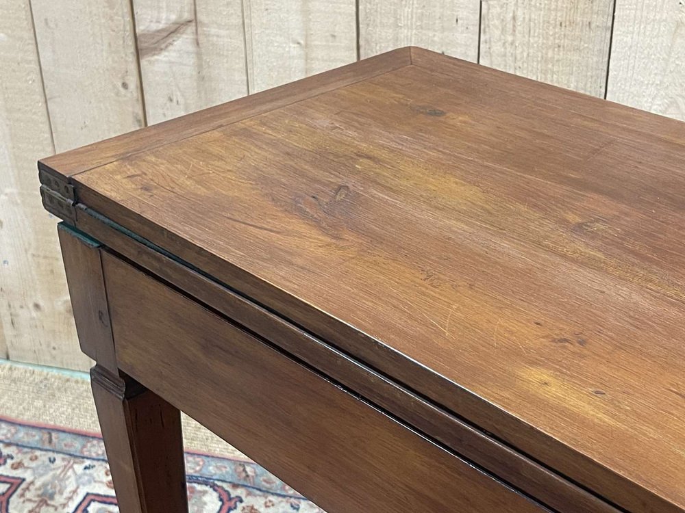 19th Century Cherry Game Table for sale at Pamono