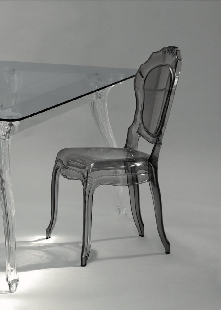 Italian Polycarbonate Chair from dal SEGNO for sale at Pamono