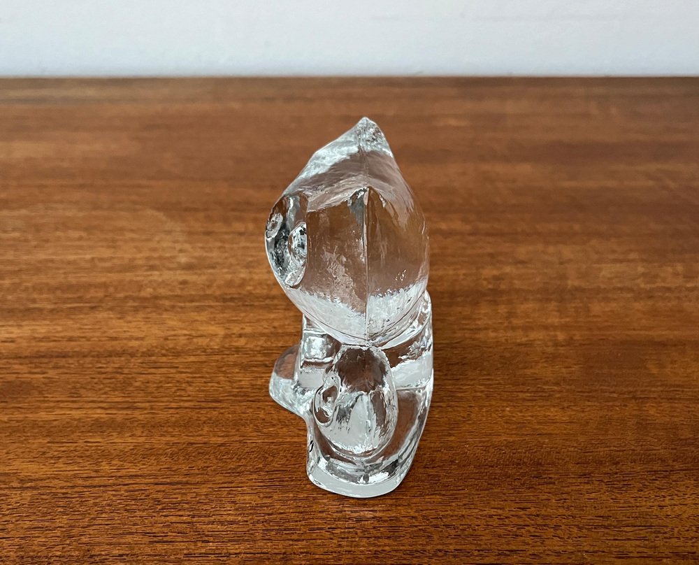 Vintage Swedish Glass Owl Sculpture from Pukeberg Glass, 1970s for sale ...