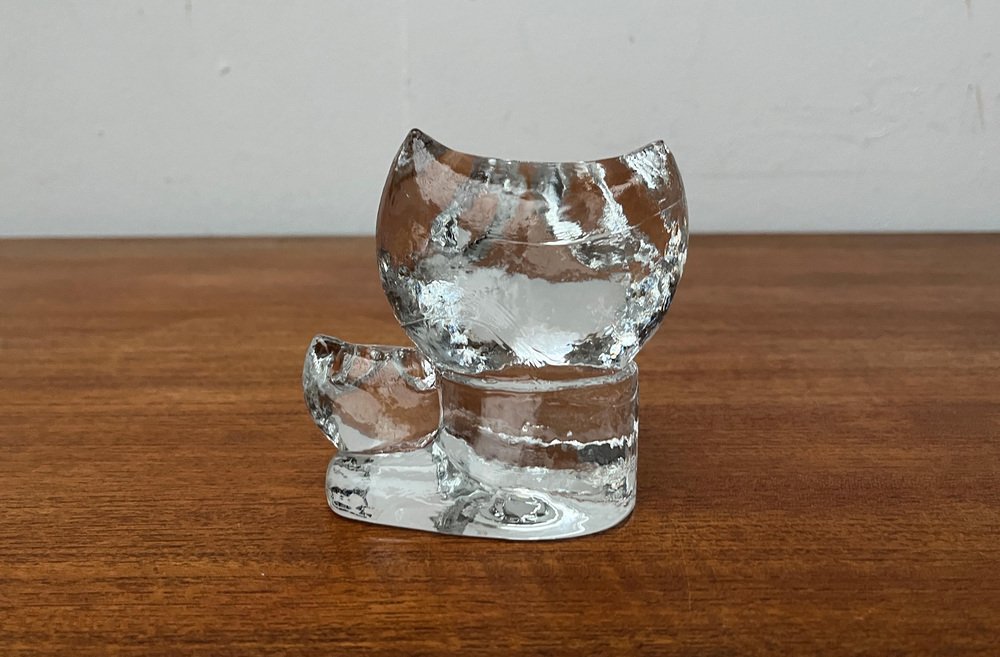 Vintage Swedish Glass Owl Sculpture from Pukeberg Glass, 1970s for sale ...