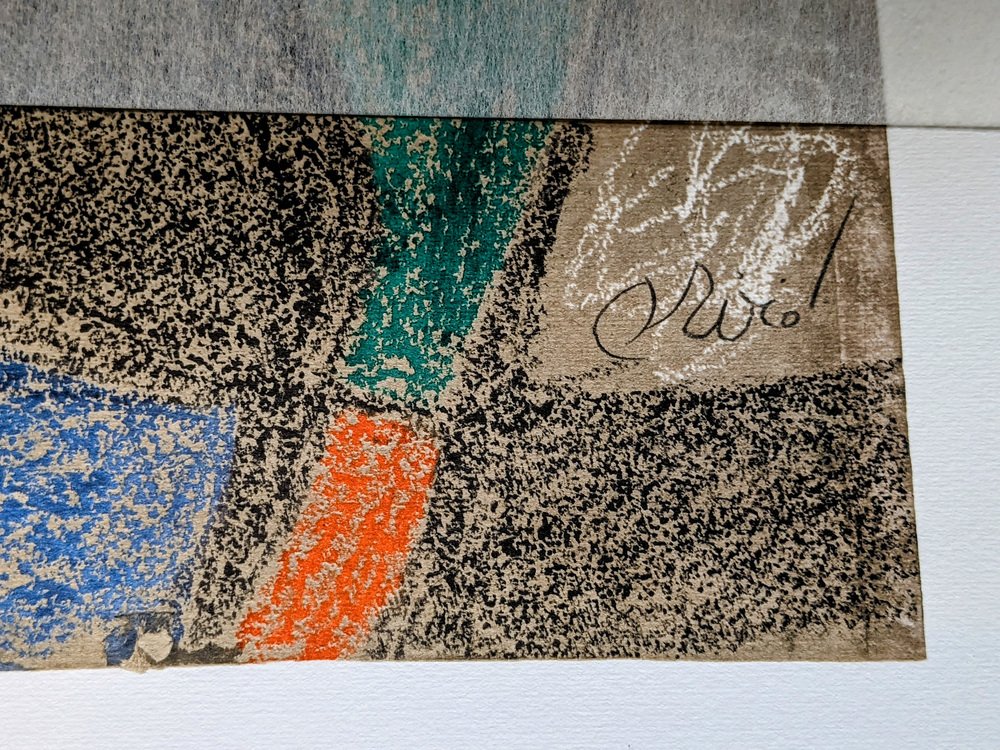 Joan Miro, Personnage, Lithographie, 1977 bei Pamono kaufen