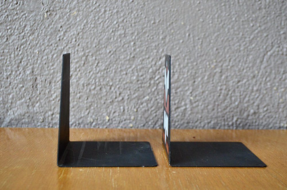 Scandinavian Bookends, 1970s, Set of 4 for sale at Pamono