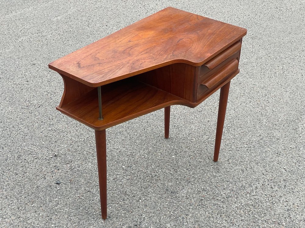Mid-Century Danish Side Table attributed to Johannes Andersen for CFC, 1960s for sale at Pamono