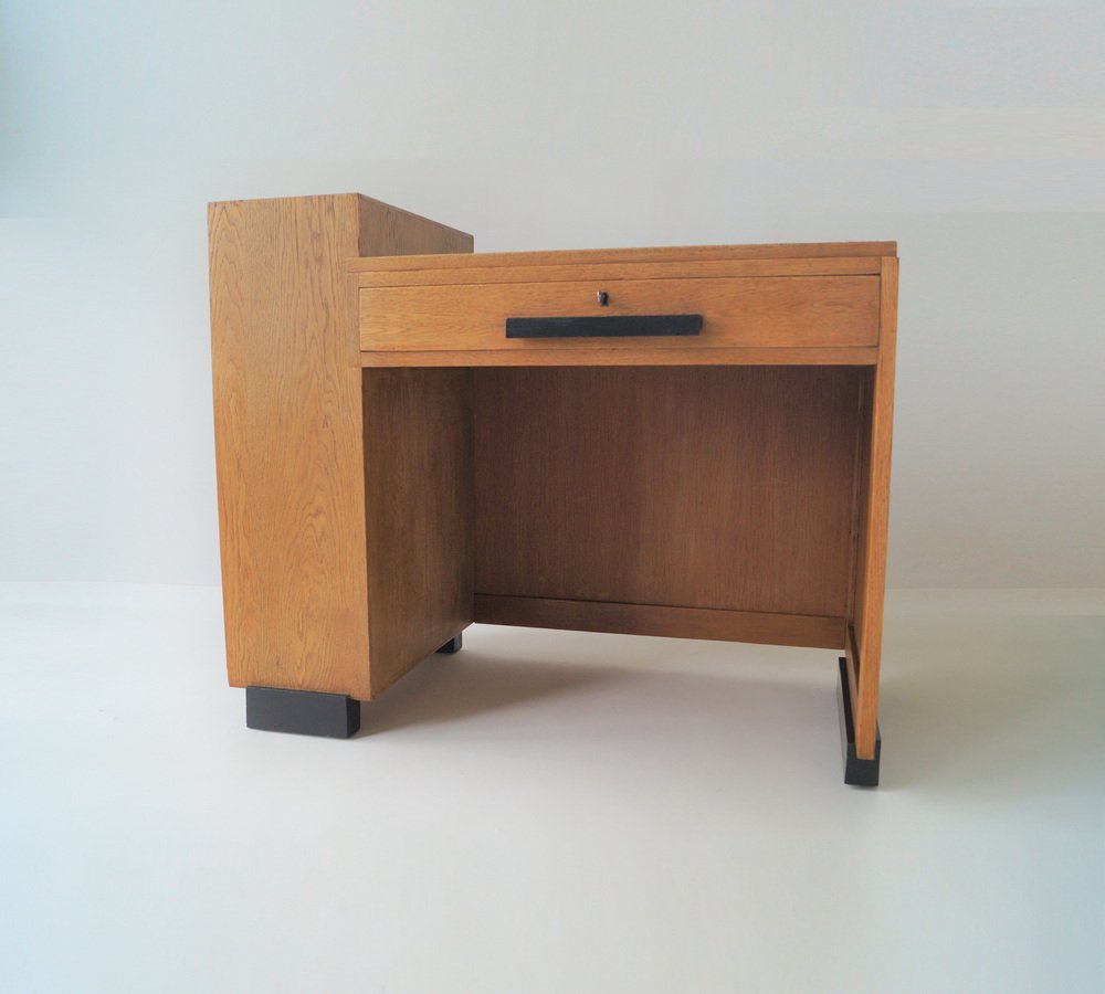 Dutch Art Deco Haagse School Writing Desk from Tijsseling Nijkerk ...