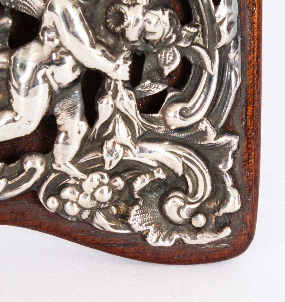 Antique Victorian Sterling Silver Photo Frame from William Comyns, 1897 ...